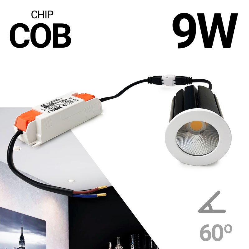 Acheter spot LED 9W Driver Externe COB