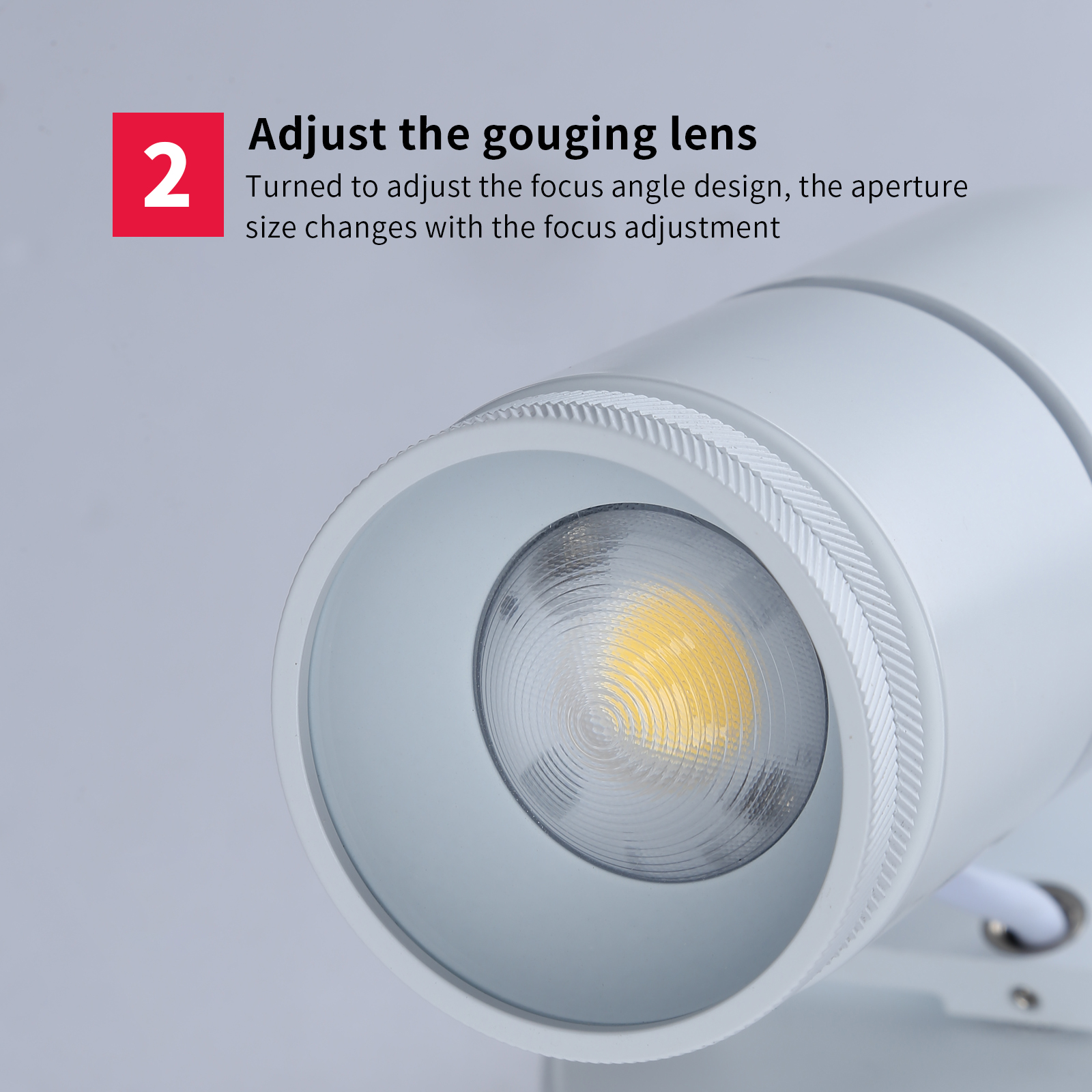 Acheter spot LED COB 12W "Coopen" orientable avec zoom